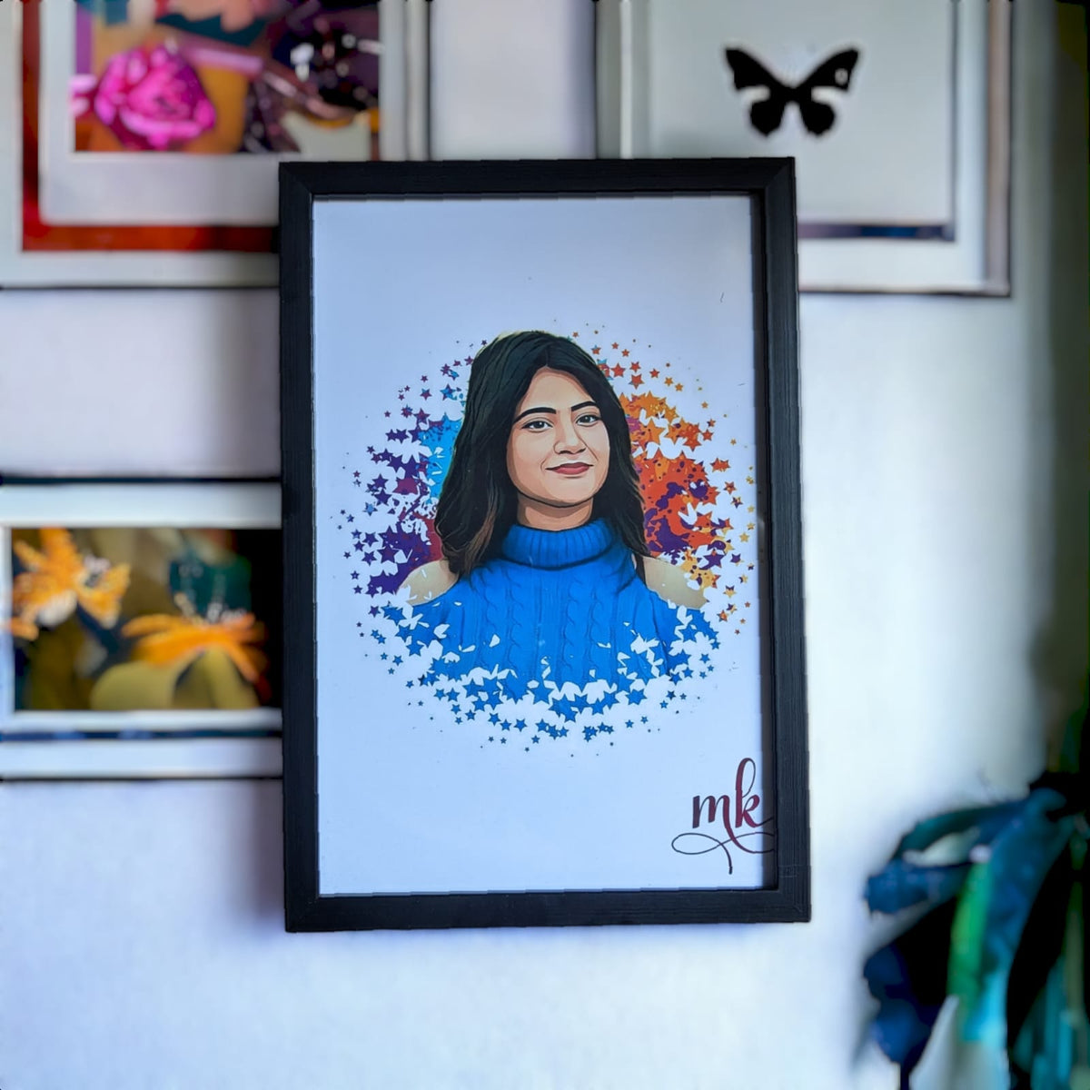 Customized Digital Art Wall Frames: Turn Memories into Art (4-5 days ...
